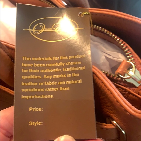 Onna Ehrlich | Bags | Classy Onna Ehrlich Bag Cognac Nwt | Poshmark